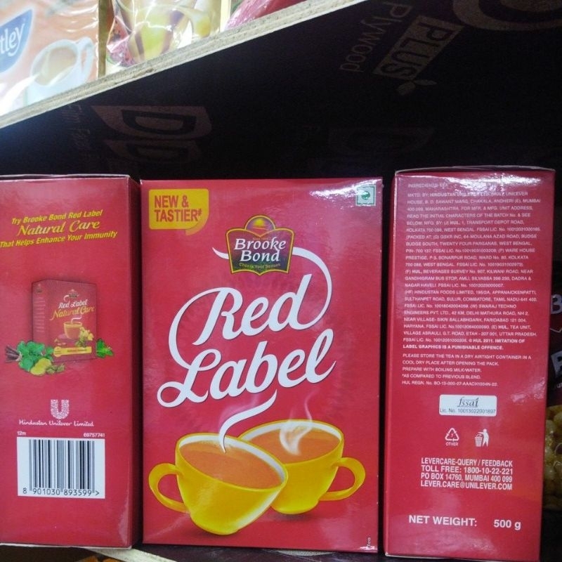 Red label tea 500g. (Brooke Bond ) | Shopee Thailand