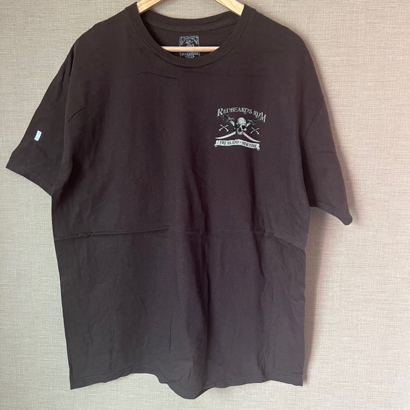 เสื้อยืด REDBEARD'S RUM dead men tell no tales Size XL (D504) | Shopee ...
