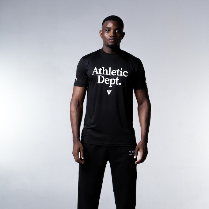 VOLT ACCE 004 TRAINING ATHLETIC DEPT T-SHIRTS BLACK เสื้อเทรนนิ่ง ...