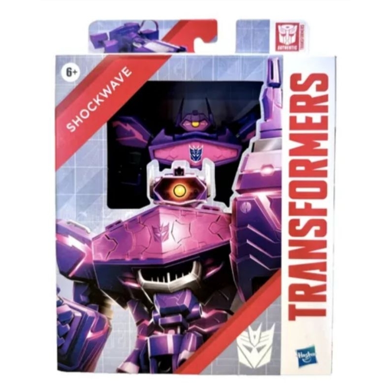 Transformers Authentics Alpha-Class Shockwave 6 Inch Action Figure ...