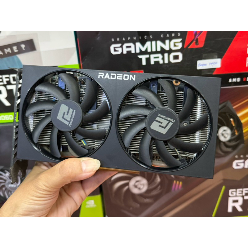 POWER COLOR FIGHTER AMD RADEON RX 6600 (ภาพถ่ายจากสินค้าจริง) | Shopee ...