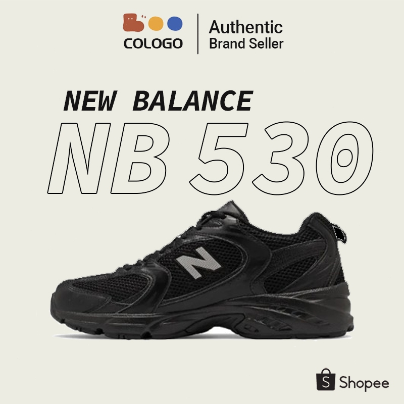 NEW BALANCE 530 NB530 MR530 new balance MR530FB1 รองเท้าผ้าใบ Black 💯 ...