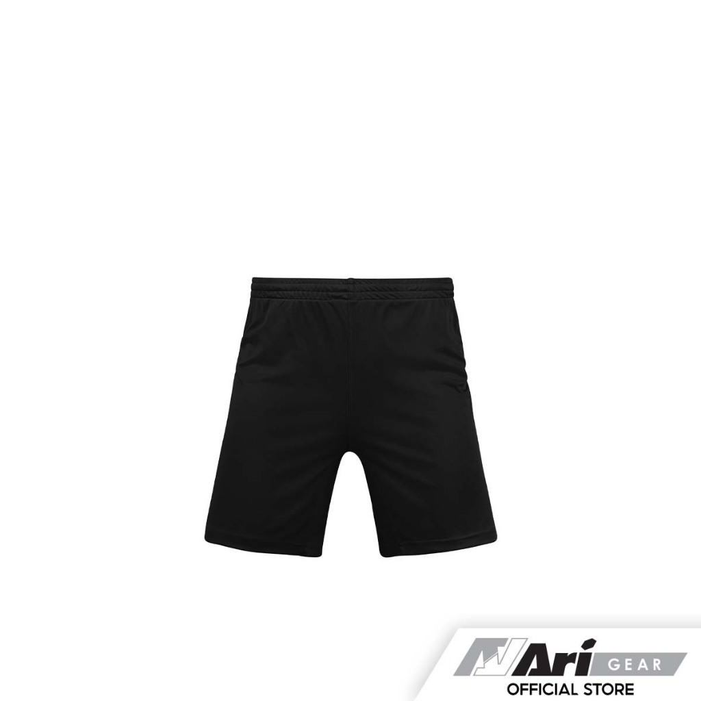 ARI KIDS ESSENTIAL TEAM SHORTS - BLACK กางเกงฟุตบอลเด็ก อาริ สีดำ ...