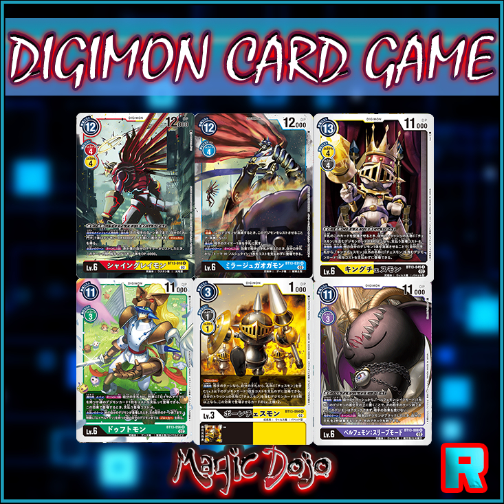 [ Digimon Card Game ] (BT-13) Single Card - Rare (R) - การ์ดเกม ดิจิมอน | Shopee Thailand