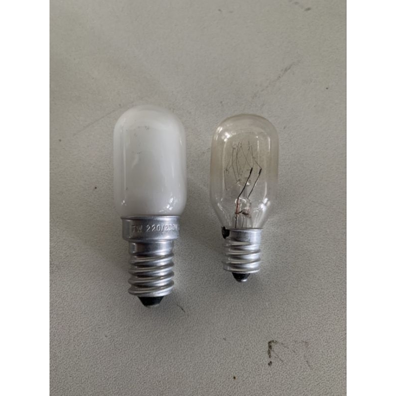 หลอดตู้เย็น หลอดไฟตู้เย็น มี 3 ขนาดเกลียว 220v 15W | Shopee Thailand