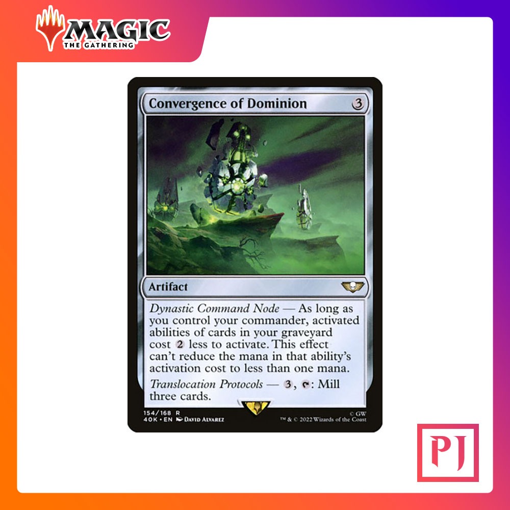 [MTG] Convergence of Dominion - Warhammer [40K] [ARTIFACT] [RARE ...
