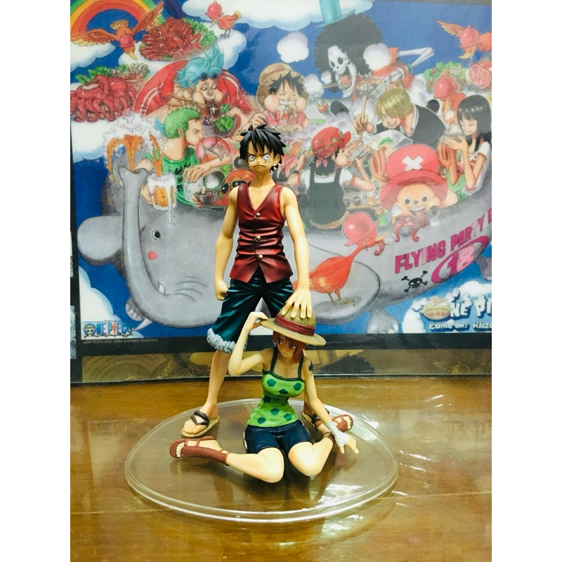 (Dramatic) แท้100% เซ็ท 2 ตัว นามิ ลูฟี่ Nami Luffy Dramatic Showcase ...