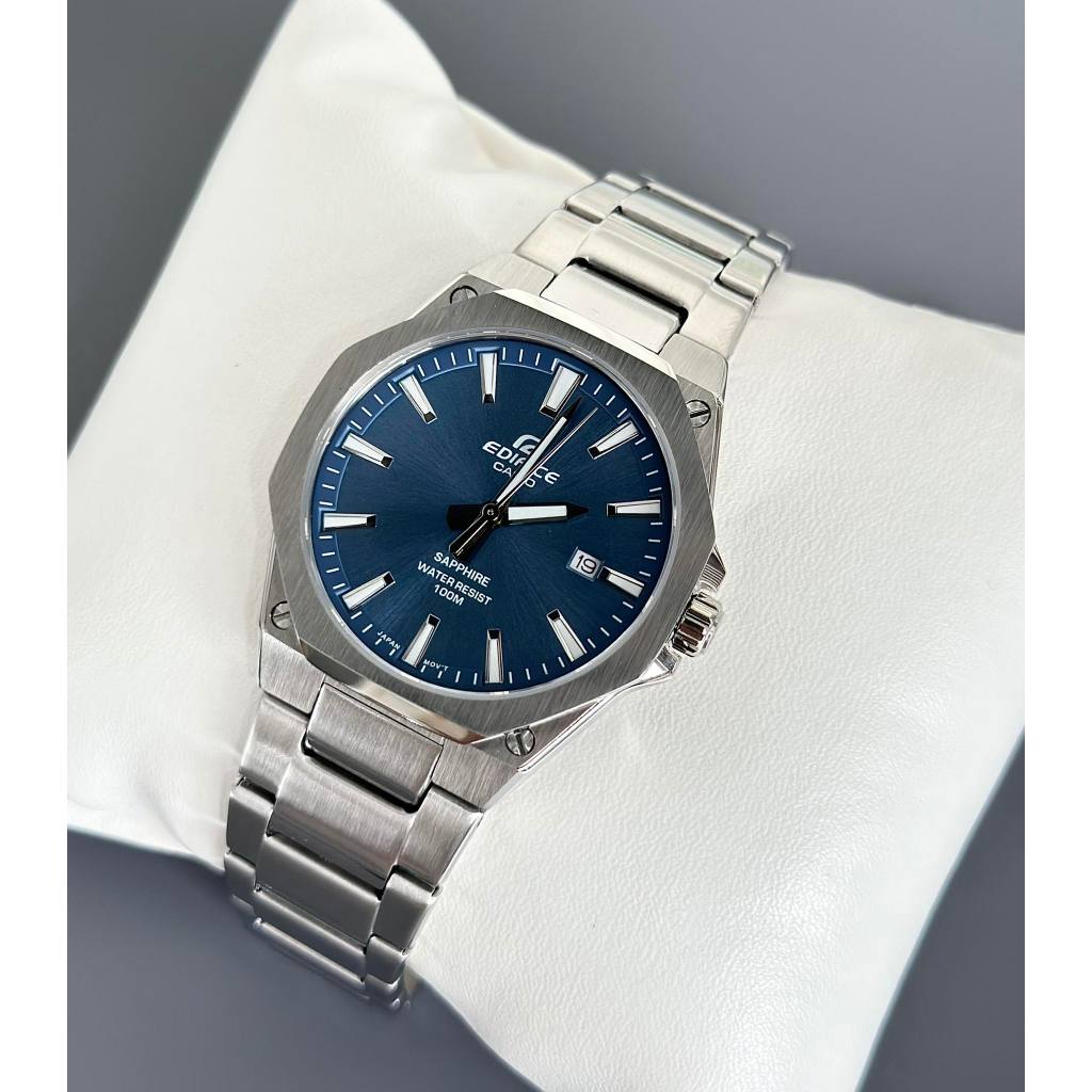 นาฬิกา Casio Edifice แท้ รุ่น EFR-S108D สายสแตนเลสแท้ ทรงAP กันน้ำ 100M ...