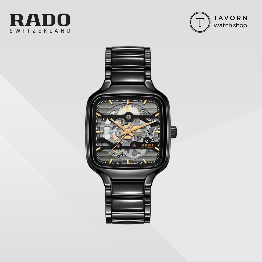นาฬิกา RADO True Square Automatic Skeleton รุ่น R27124162 | Shopee Thailand