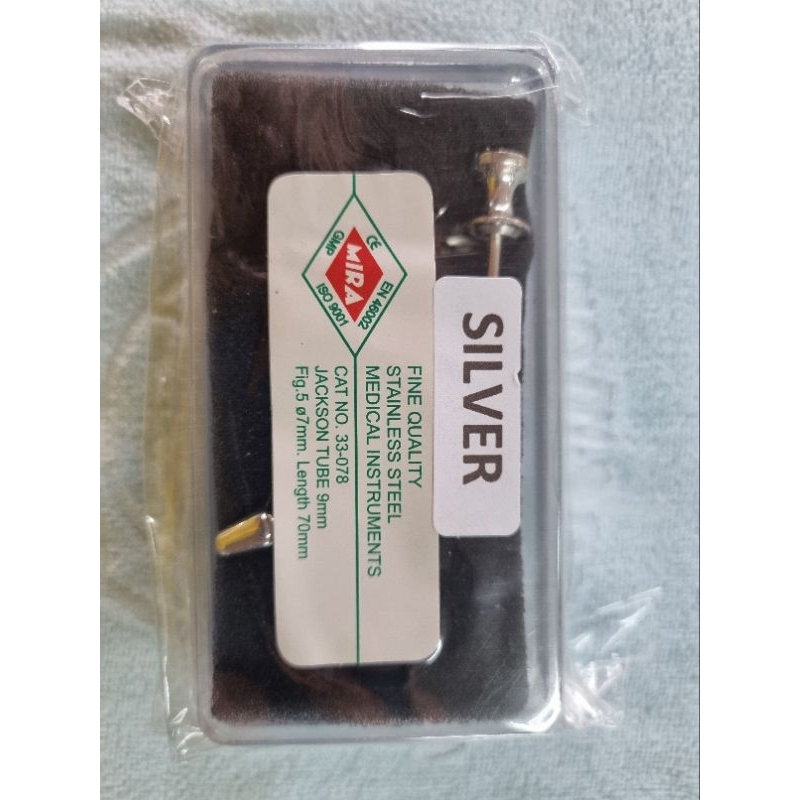 หลอดเจาะคอ Jackson tube (Tracheostomy tube) แบบ siver | Shopee Thailand