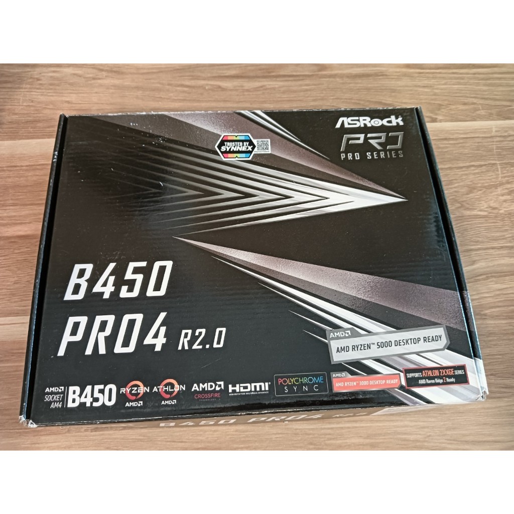 MAINBOARD (เมนบอร์ด) AM4 ASROCK B450 PRO4 R2.0 | Shopee Thailand