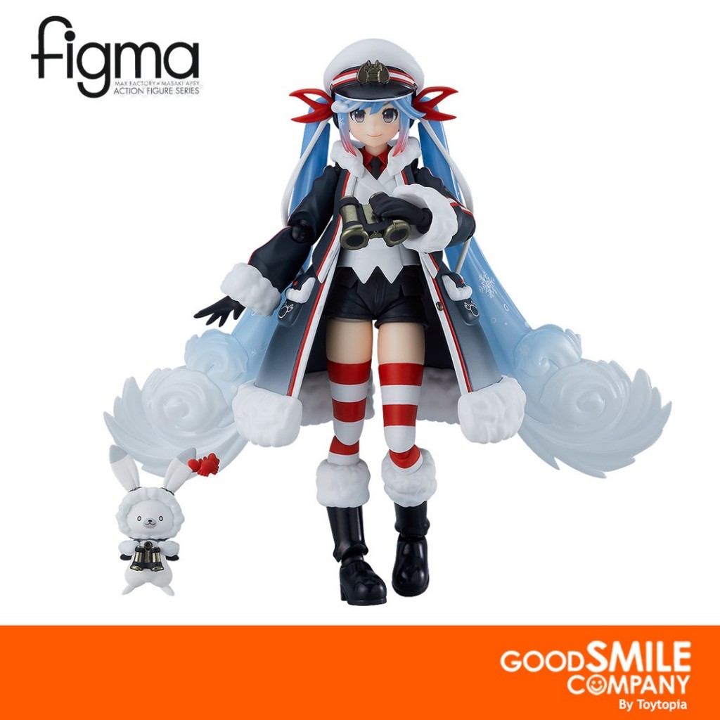 EX-066 Figma Snow Miku: Grand Voyage Ver.: 01: Hatsune Miku by Max Factory | Shopee Thailand