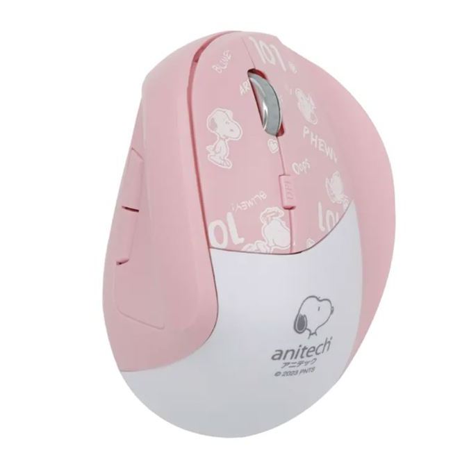 WIRELESS MOUSE (เมาส์ไร้สาย) ANITECH X PEANUTS - SNP-W235-PI SNOOPY ...