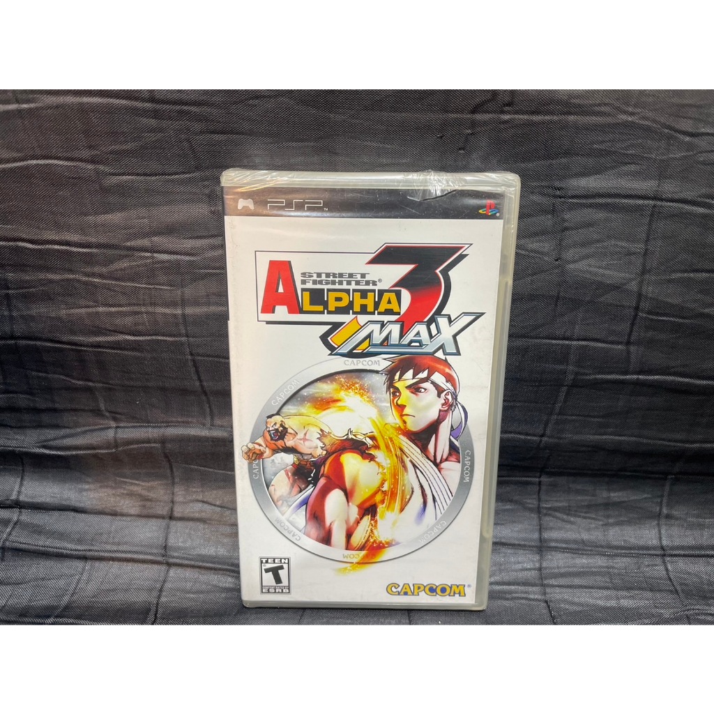 แผ่นเกมส์ PSP Game : Street Fighter Alpha 3 Max : PSP UMD Game Zone 1 ...
