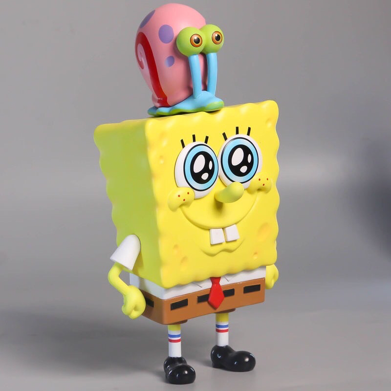 Spongebob Squarepants & Gary the Snail PVC Figure 22 cm | Shopee Thailand