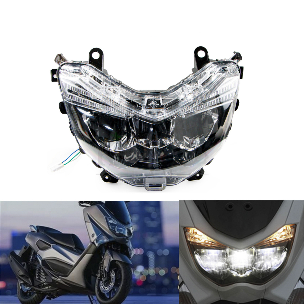 ไฟหน้ารถจักรยานยนต์ YAMAHA เหมาะสำหรับ NMAX155/NMAX125 LED 16-18 Model ...
