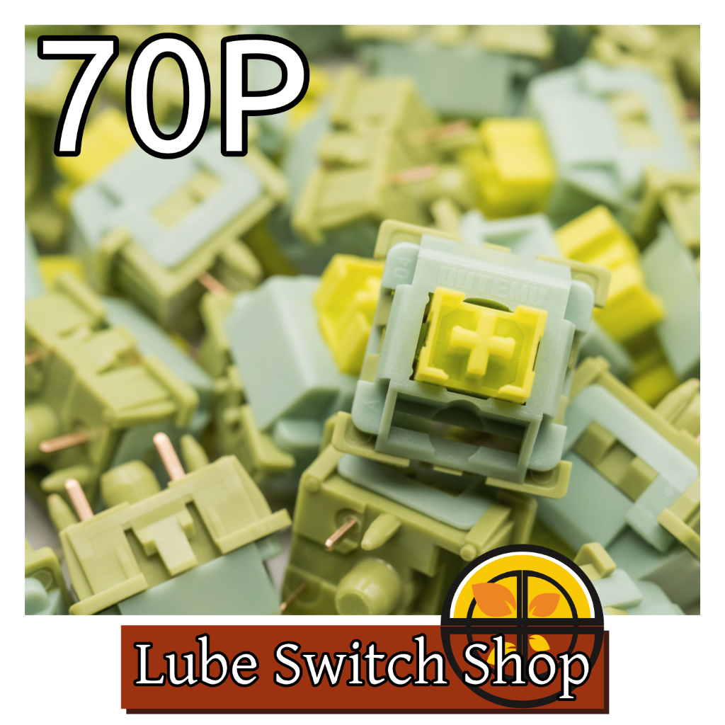 Outemu Silent Lemon V2 45,70 ชิ้น ลูปแล้ว Lubed Silent Tactile Switch | Shopee Thailand