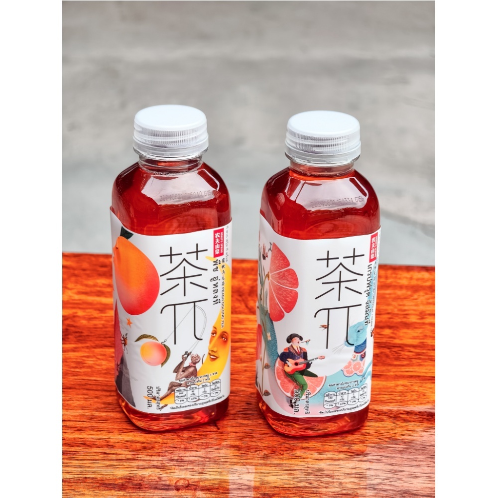 ชาผลไม้ NONGFU SPRING "TEA PI" ชาพร้อมดื่มกลิ่นผลไม้ 500 ML. | Shopee ...