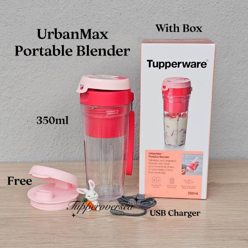 เครื่องปั่น Tupperware UrbanMax Portable Blender Wireless Rechargeable ...
