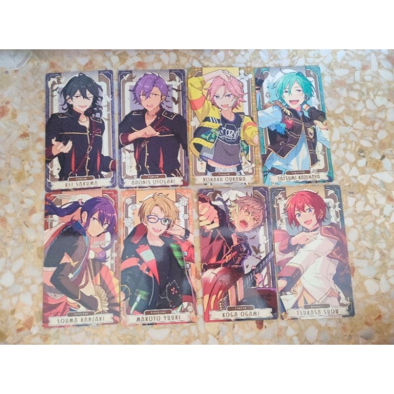 การ์ดแข็งEnsemble Stars!! Enstars Official Arcana Card Collection ...