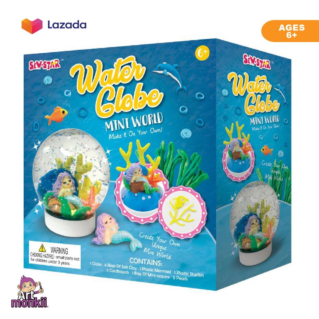 DIY Make your own Mini Water Globe, Kids DIY, Kids crafts, Kids arts ...
