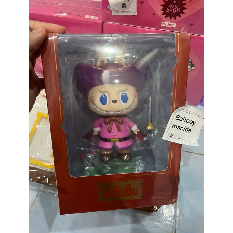 (แท้พร้อมส่งที่ไทย) Labubu Boots Big figurine แอคชั่นฟิกเกอร์ ลาบูบู้ ...