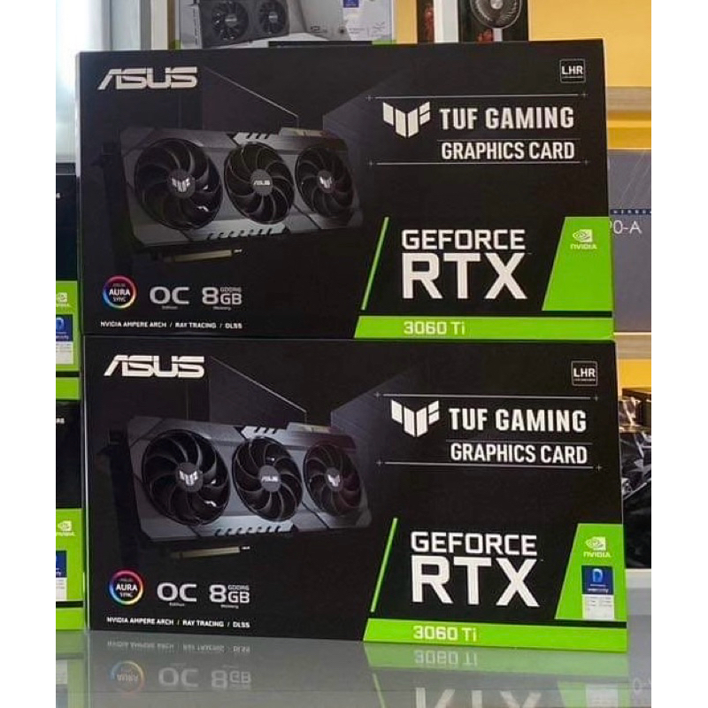 ASUS RTX 3060TI TUF GAMING ของใหม่ ประกัน 3 ปีเต็ม | Shopee Thailand