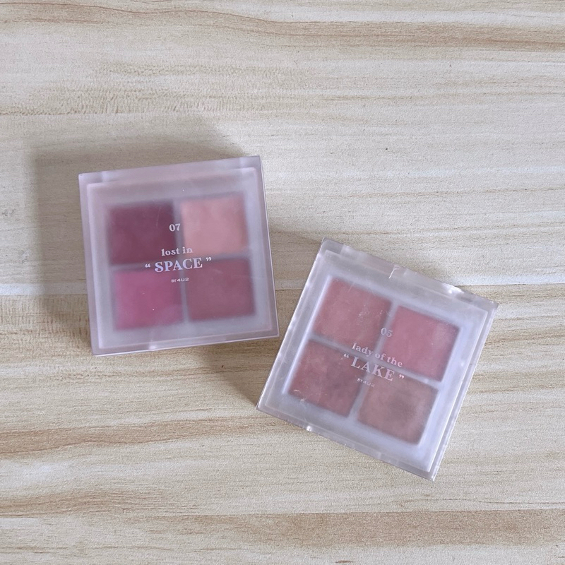 4u2 eyeshadow ตี90-95% อายแชโดว์เนื้อแมท+เนื้อชิมเมอร์ สีสวยมาก ...