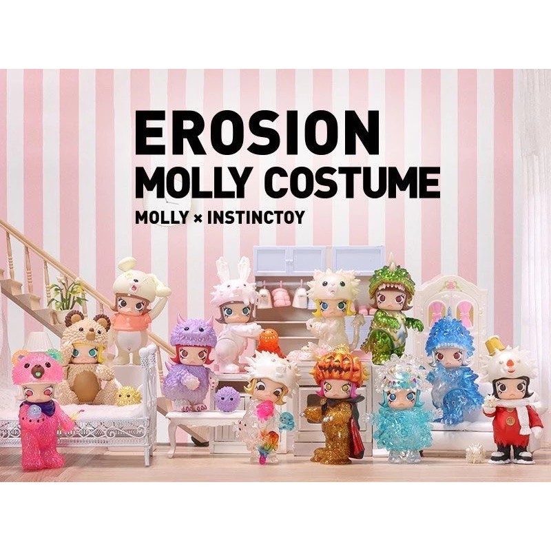 (Live ลด 50%) Molly x Instinctoy Erosion Molly Costume series ลุ้นซีเคร ...