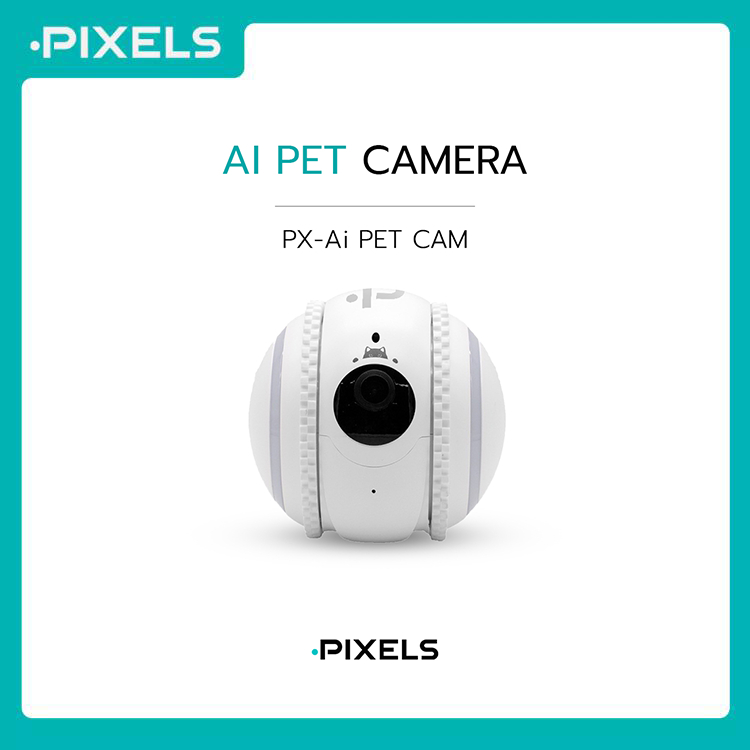 PIXELS PX- Ai PET CAMERA กล้องวงจรปิดไร้สายสำหรับสัตว์เลี้ยง | Shopee ...