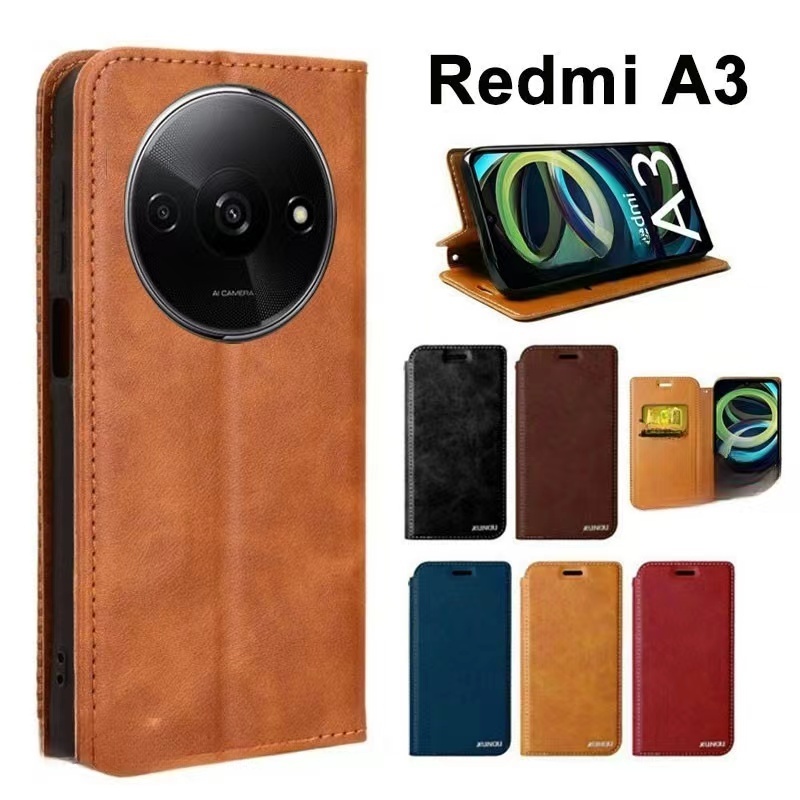 ส่งจากไทย เคส Redmi A3ฝาพับ สำหรับรุ่น Xiaomi Redmi 13 A3 ซอง ฝาพับ ใส่ ...