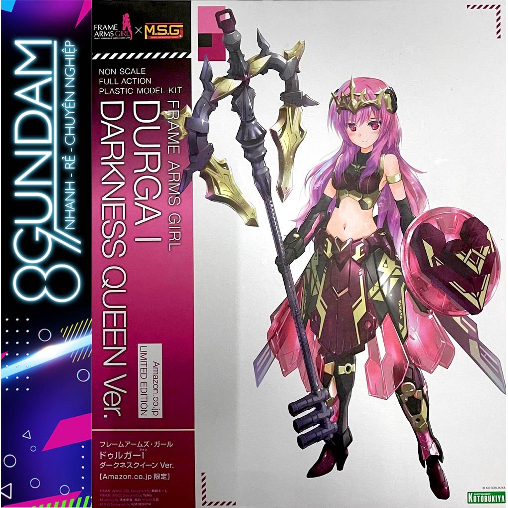 Kotobukiya Frame Arms Girl Durga I Darkness Queen Ver. | Shopee Thailand