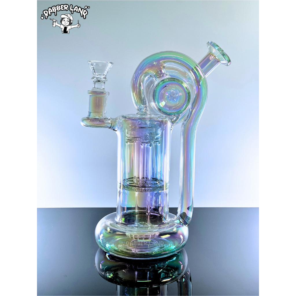 Recycler Dab rig 9" แดบริก บ้องแก้ว Snail HOLO OG147 | Shopee Thailand