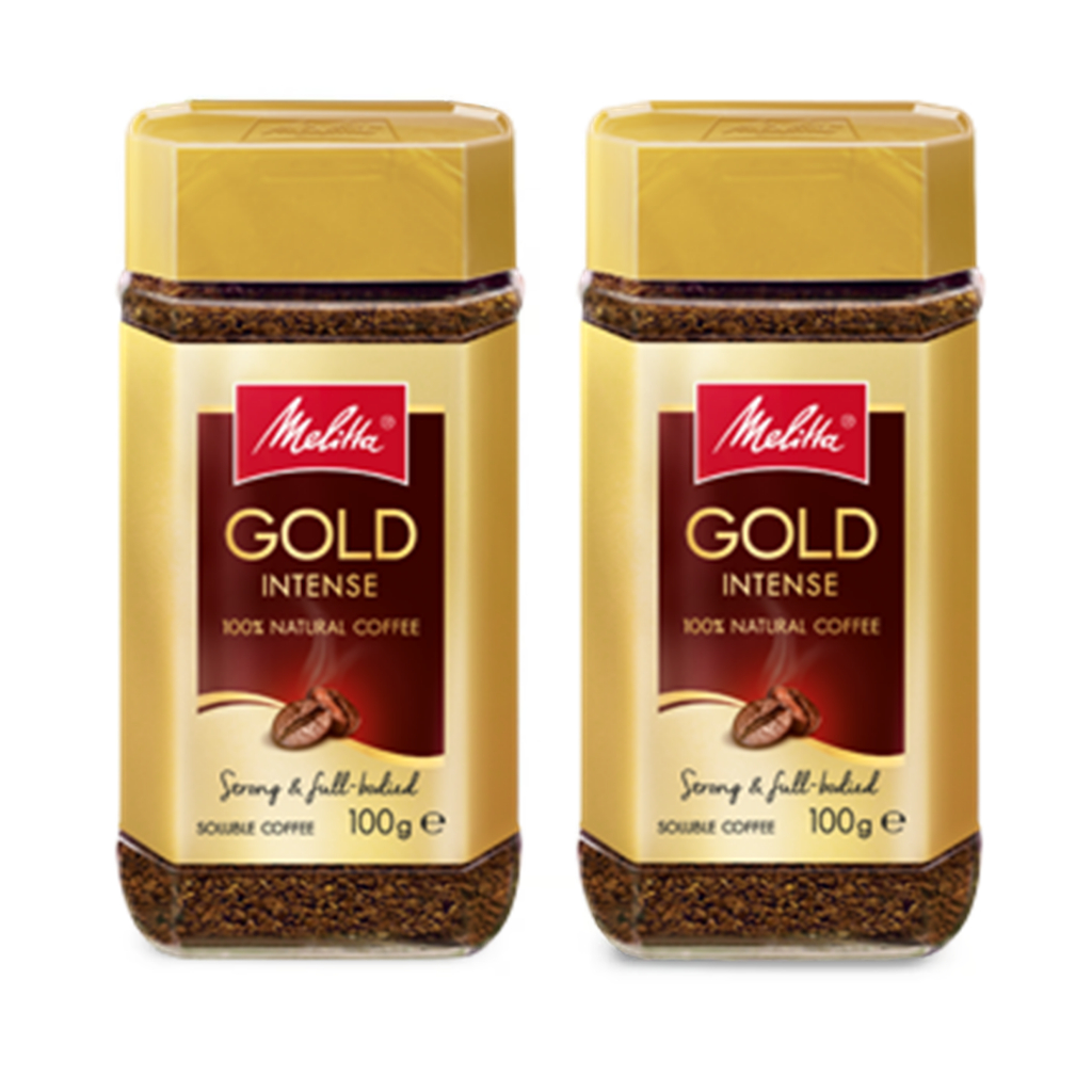 Melitta Gold INTENSE Instant Coffee เมลิตต้า โกลด์ อินเทนส์ กาแฟ ...