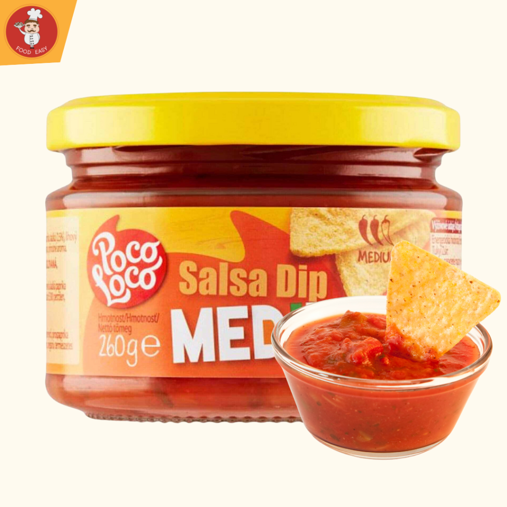 Poco Loco Medium Salsa Dip 310g - โพโค โลโค ซอสซัลซ่า 310กรัม | Shopee ...