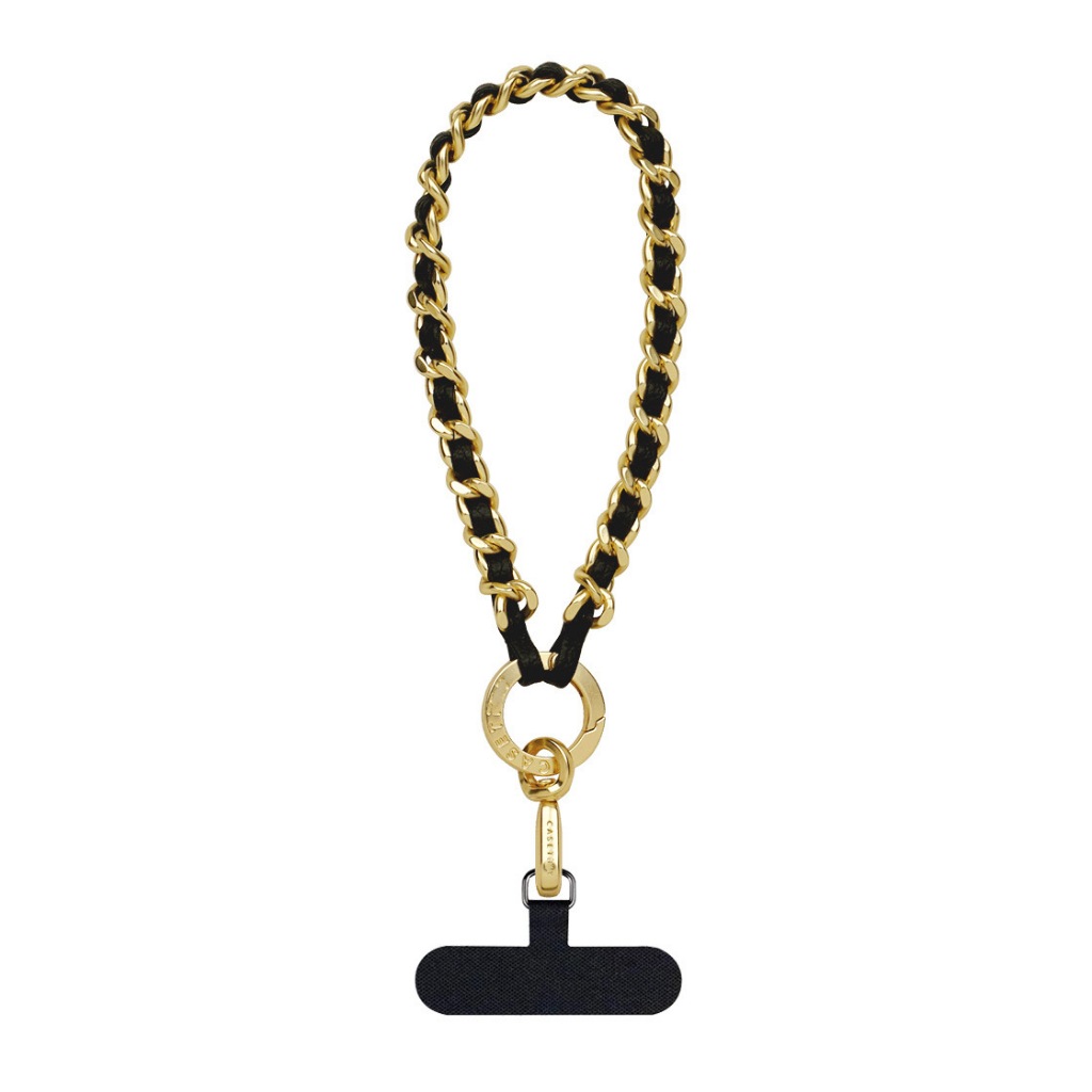 High version CASETiFY long and short metal strap with anti drop chain ...