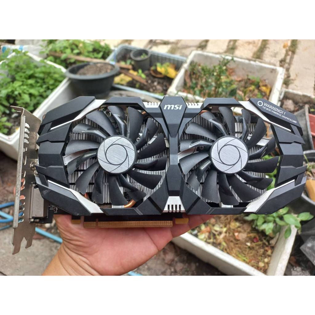 การ์ดจอ GTX 1050ti 4GB , 1060 6GB , 1070 , 1080ti RTX 2060 3060 RX 580 ...