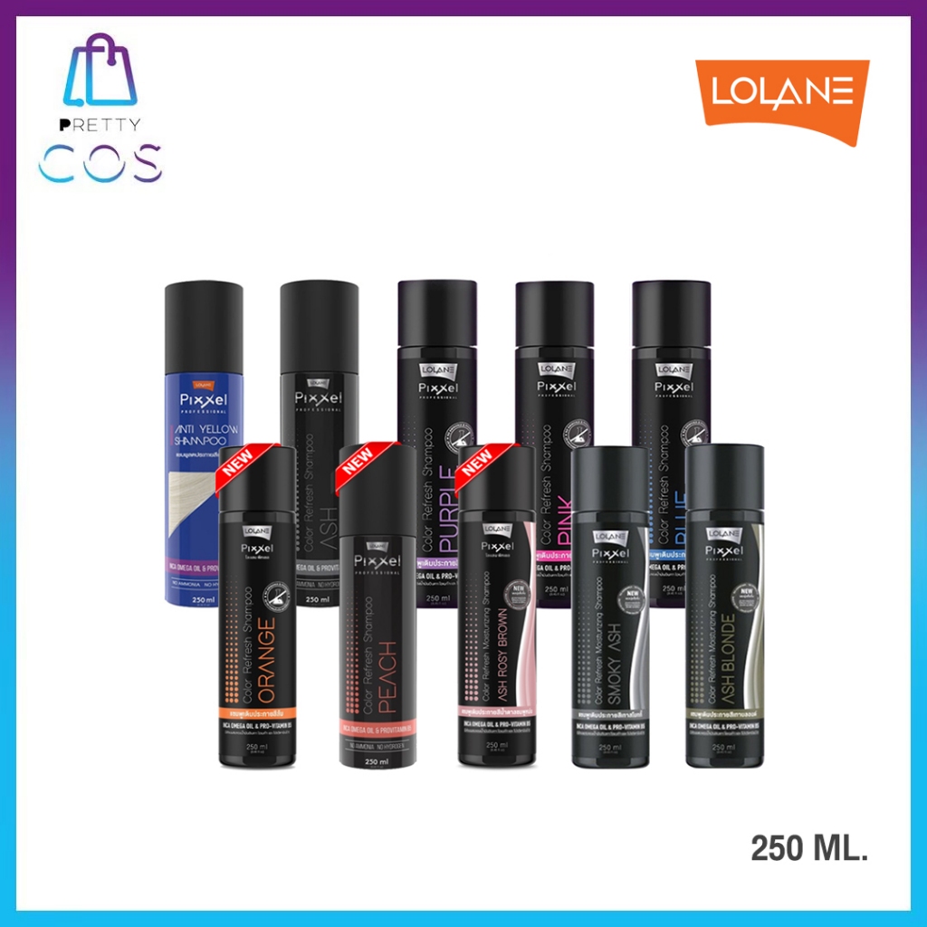Lolane Pixxel Color Refresh Shampoo 250ml. & Xtra Conditioner 200ml ...