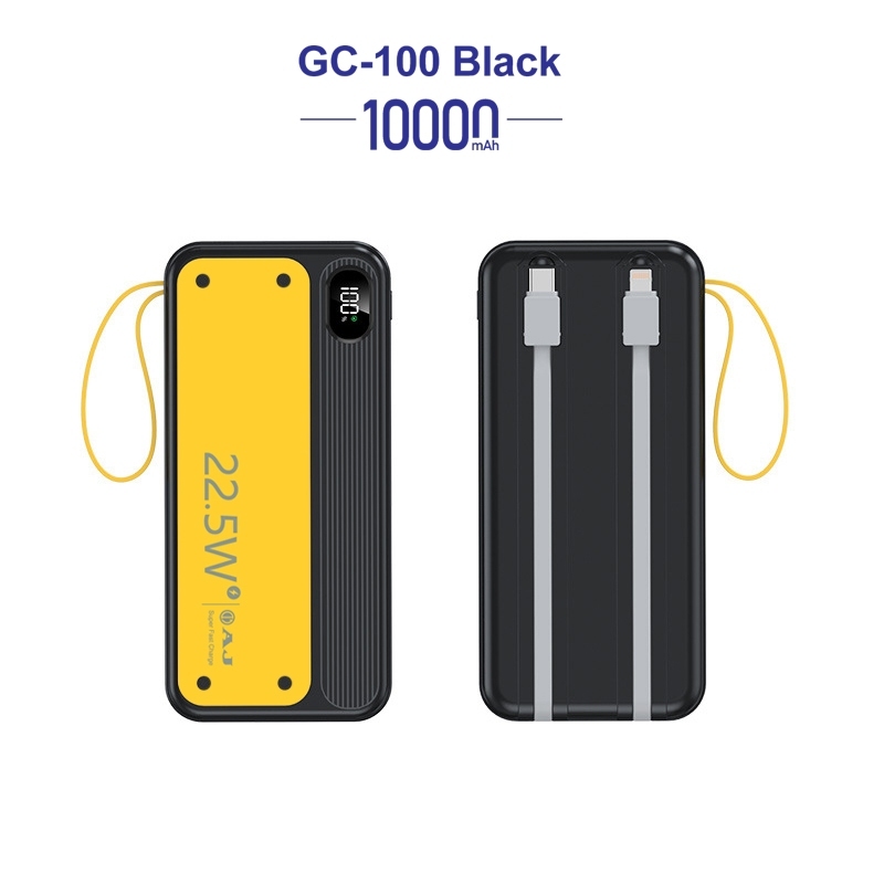 AJ เพาเวอร์เเบงค์ 2in1 22.5W รุ่น GC-100 /GC-210 / GC-31 รองรับชาร์จ ...