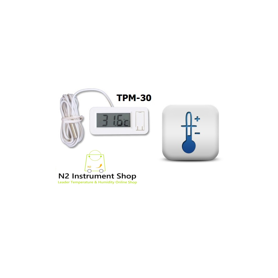 เครื่องวัดอุณหภูมิ เทอร์โมมิเตอร์ Digital Thermometer TPM-30 | Shopee ...