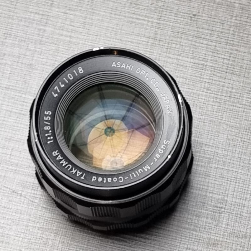 เลนส์ asahi super multi-coated takumar 55mm f1.8 เม้าท์ m42 | Shopee ...