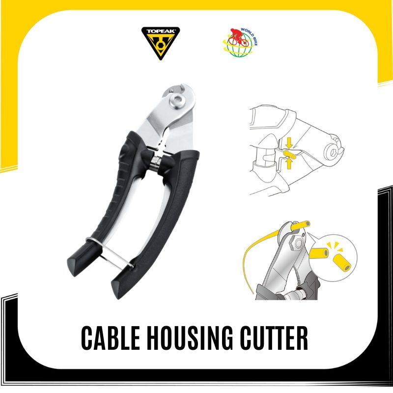 เครื่องมือตัดสาย Topeak รุ่น Cable Housing Cutter | Shopee Thailand