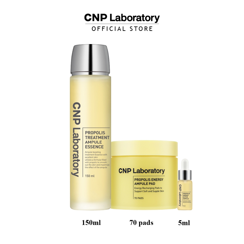 CNP Laboratory Bundle Propolis Set 4 Propolis Treatment Essence ...