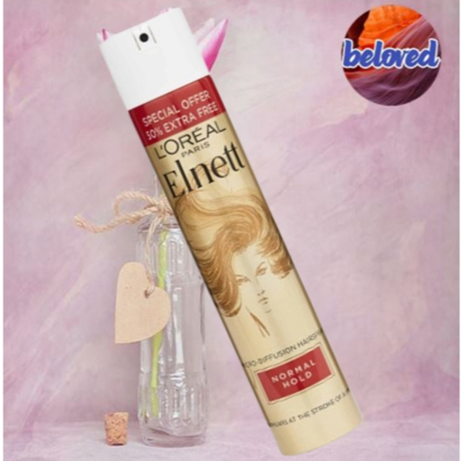 Loreal Elnett Normal Hold 300 ml ลอรีอัล เอลเน็ตต์ สเปรย์ฉีดผม นอร์มอล ...