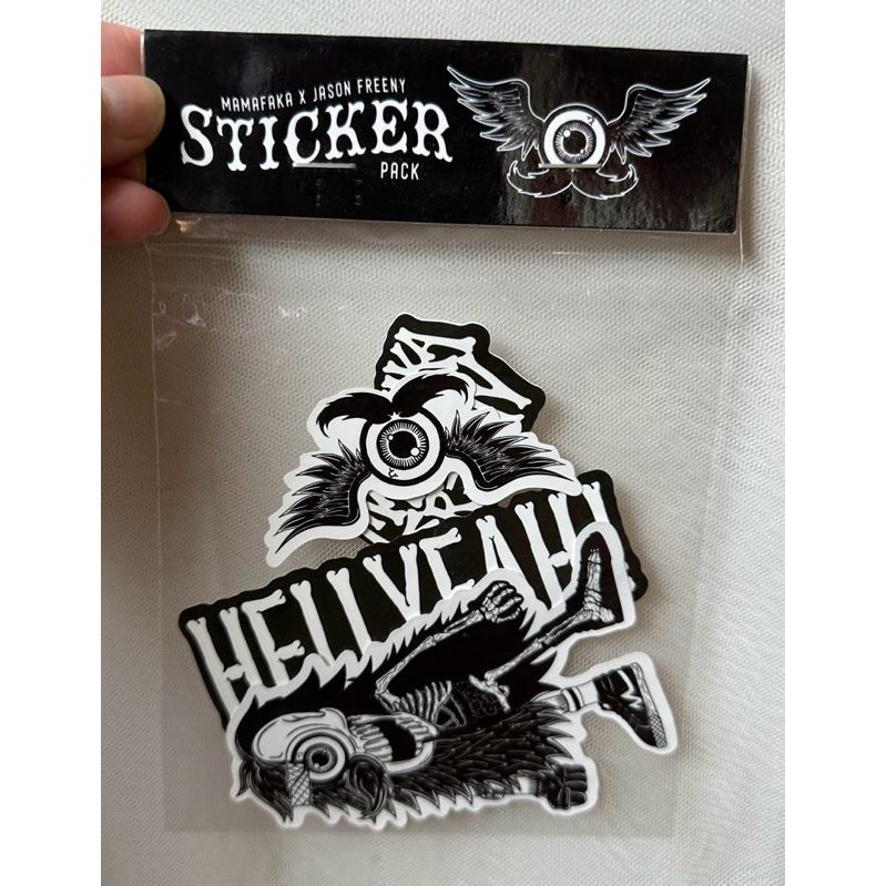 มือหนึ่ง Mamafaka x Jason Freeny Sticker pack สติกเกอร์เซ็ท | Shopee ...