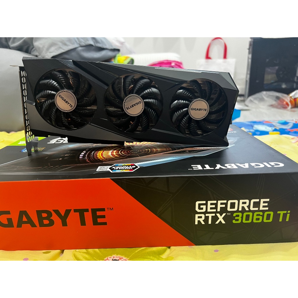 การ์ดจอมือสอง "สภาพนางฟ้า" GeForce RTX™ 3060 Ti GAMING OC 8G (rev. 2.0 ...