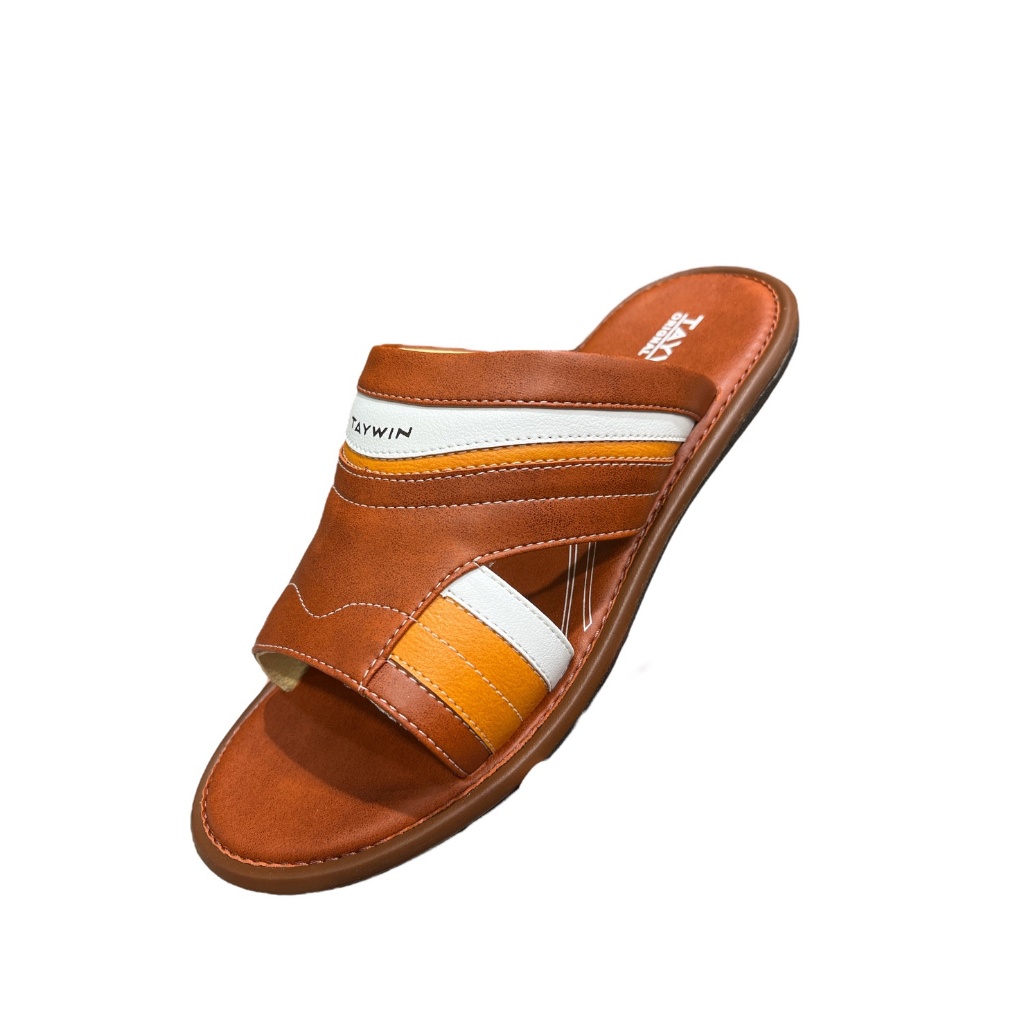 Taywin Original Style Classic ไซส์ 40-45 พื้นบาง สีน้ำตาล | Shopee Thailand