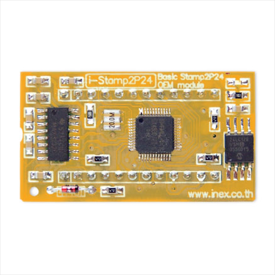 INEX i-Stamp2P24 เป็นบอร์ดเลียนแบบ (emulator) การทำงานของ BS2P24-IC ...
