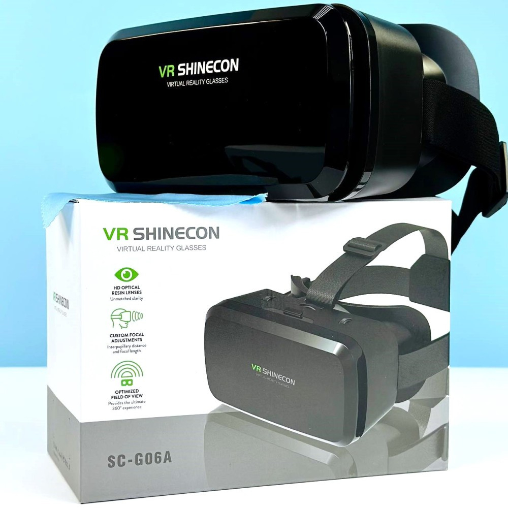 แว่น VR BOX Shinecon VR SC-G06A 4.7 นิ้วถึง 7 นิ้ว | Shopee Thailand