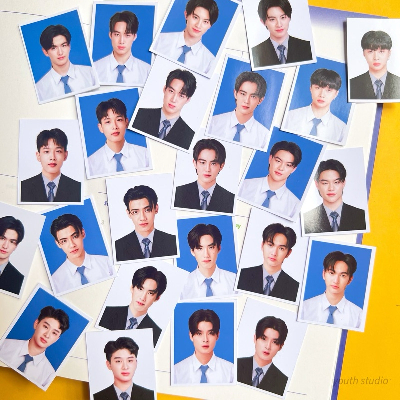 (ครบวง 12คน) ID photo, บัตรนักเรียน วงBUS 789 Trainee 12 | Shopee Thailand